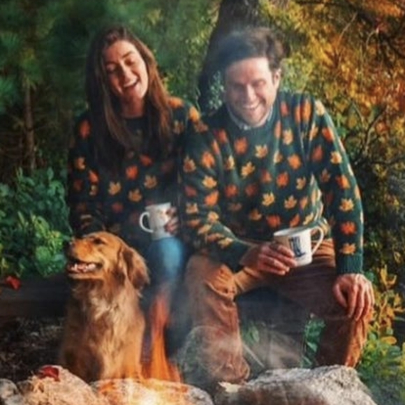 Kiel James Patrick | Sweaters | Nwt Big Cozy Fall Leaf Sweater Kjp ...